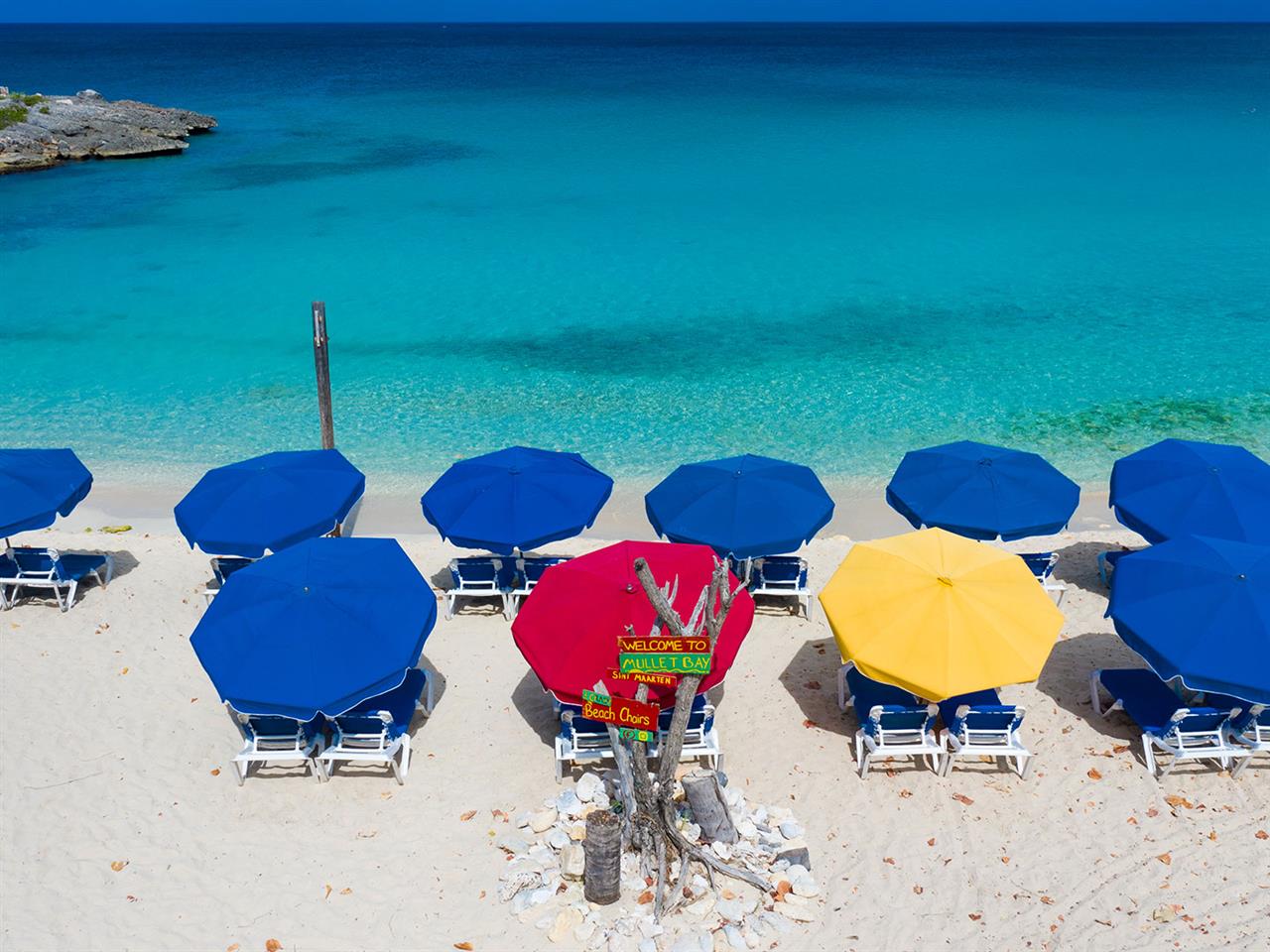 Mullet Bay - St Martin Caraïbes
