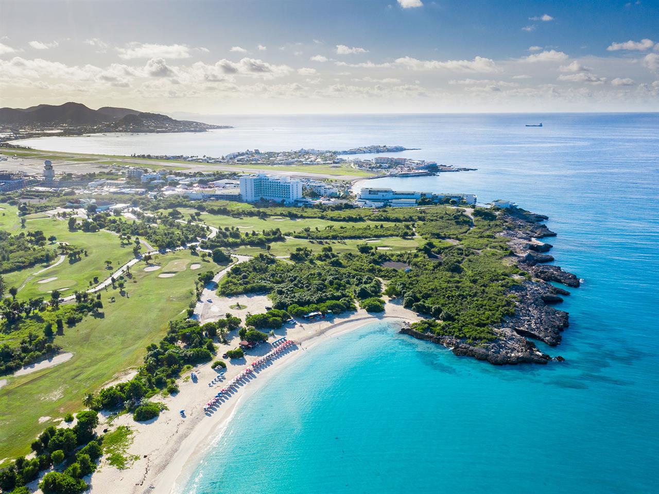 Mullet Bay - St Martin Caraïbes